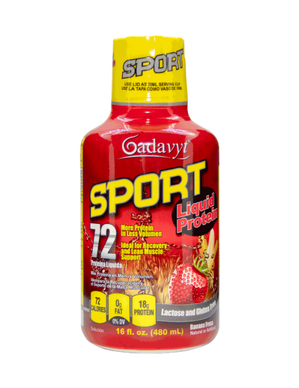 Gadavyt Protein Sport 18 g 16 oz (480 ml) - Gadal Enterprises